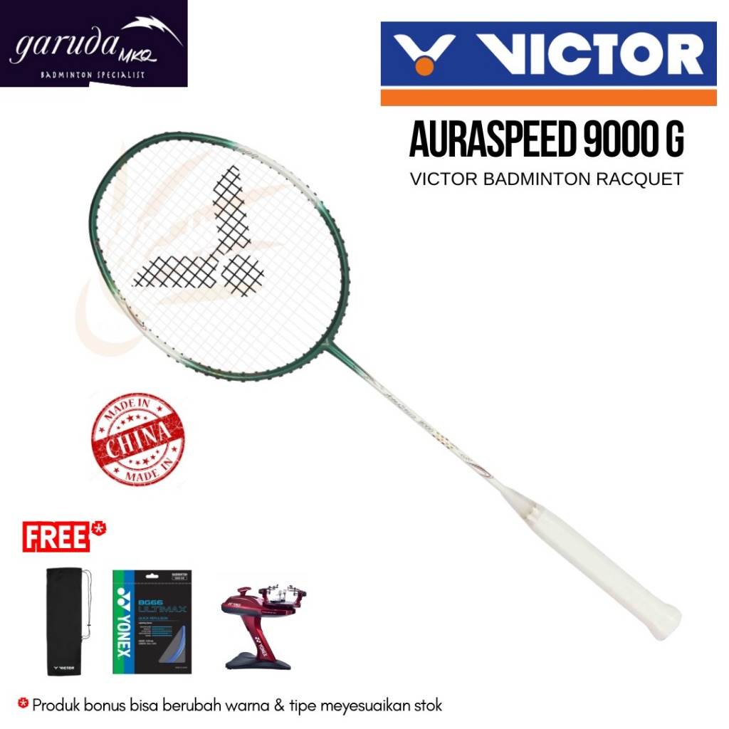 Jual RAKET BADMINTON VICTOR Auraspeed 9000G / ARS 9000 G / ARS-9000 G ...