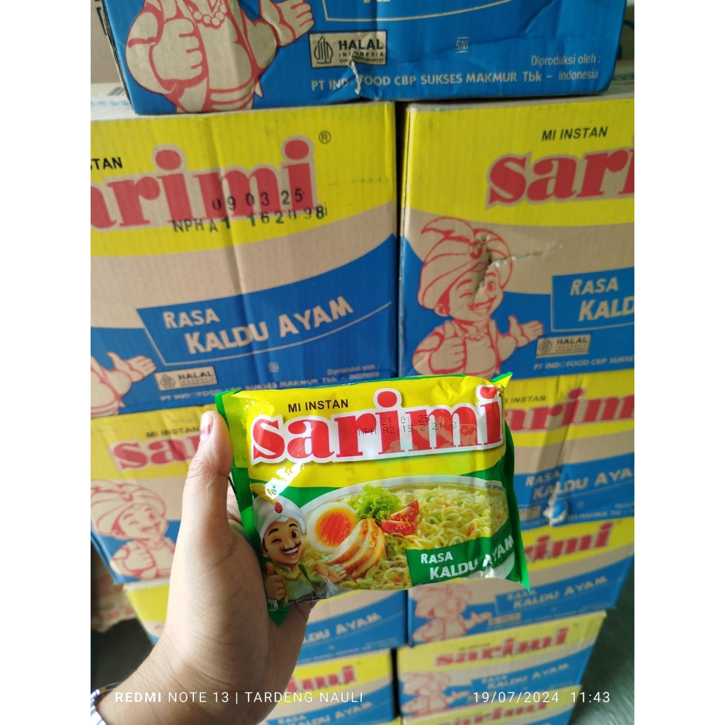 Jual Mie Instan Sarimi Kaldu Ayam Paket 5 pcs | Shopee Indonesia