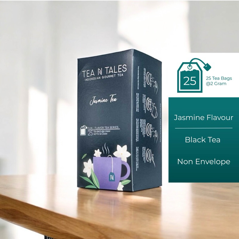 Jual Teh Celup Melati Jasmine Tea by Tea N Tales | Shopee Indonesia