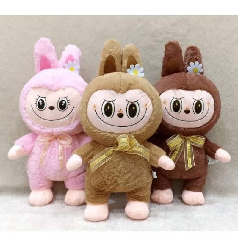 Jual (PREMIUM) 45CM VIRAL BONEKA LABUBU BANTAL GULING LABUBU GANTUNGAN ...