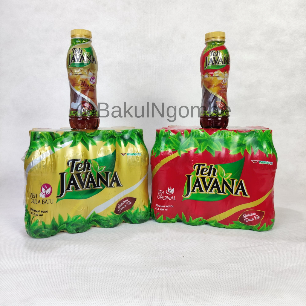 Jual 1 Pak isi 12 Botol | TEH JAVANA 350 ml | Shopee Indonesia