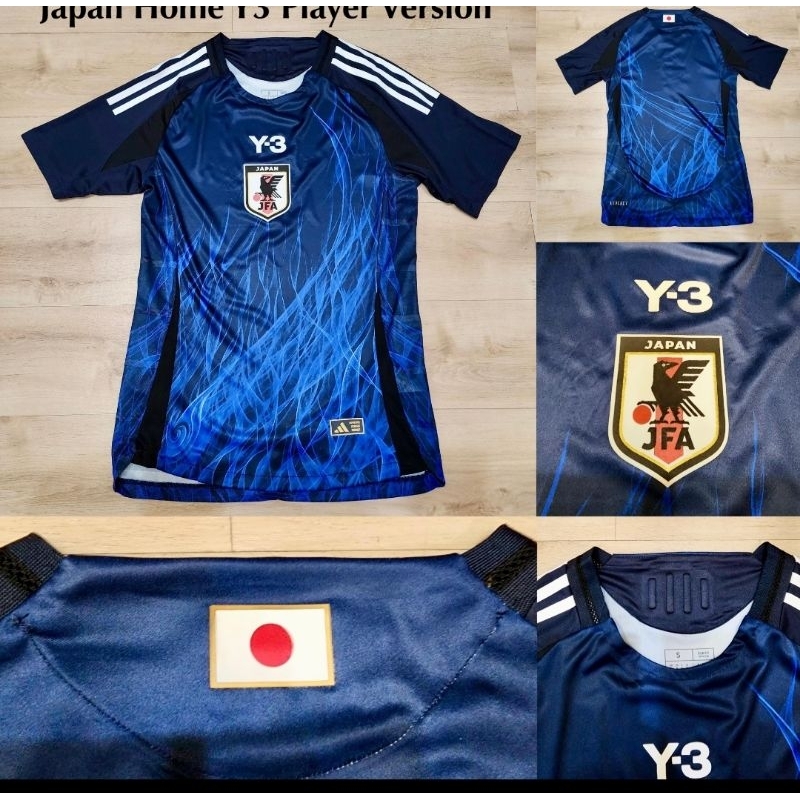 Jual JERSEY BAJU BOLA JPNG J4P4N HOME Y 3 PI 2024 2025 | Shopee Indonesia