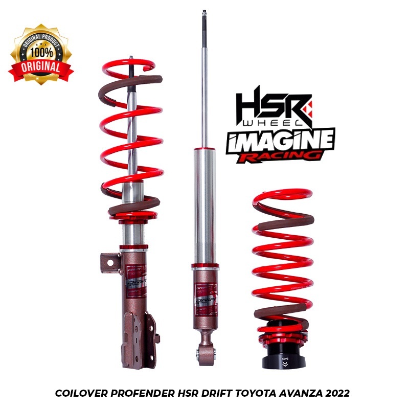 Jual COILOVER PROFENDER HSR DRIFT TOYOTA AVANZA VELOZ 2022 UP | Shopee ...