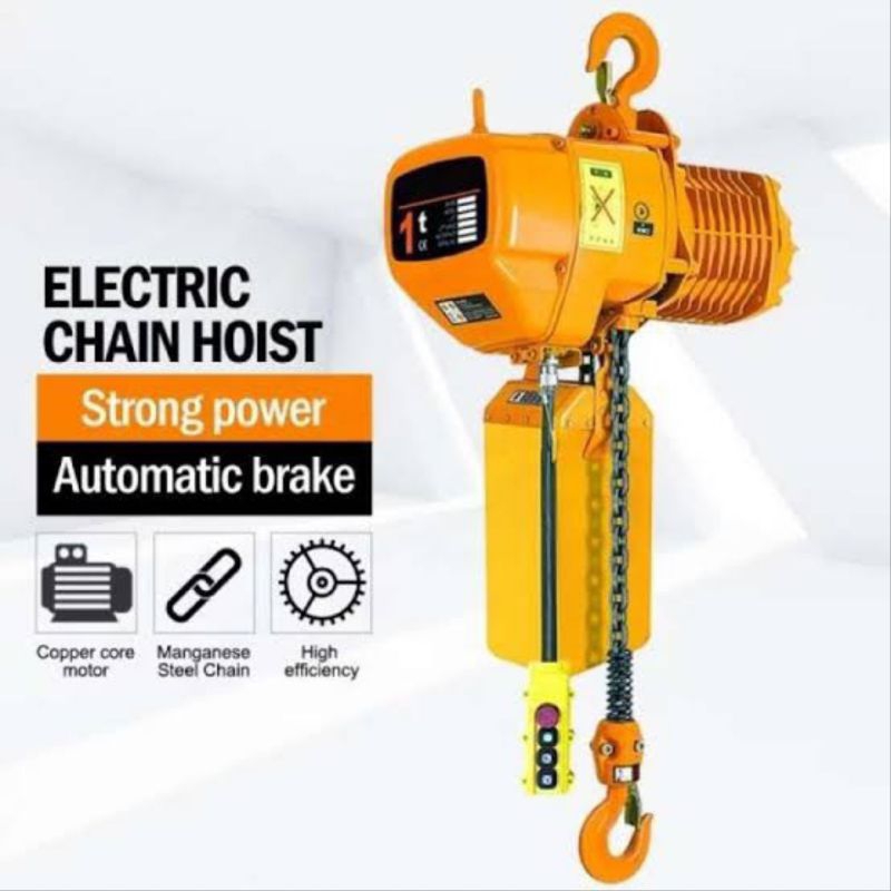 Jual Electric hoist . Katrol elektrik 1 ton 1 phase 220 volt | Shopee ...