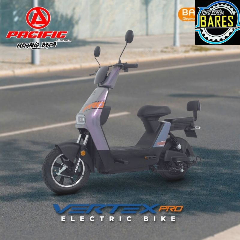 Jual Sepeda Listrik Pacific Vertex Pro 20AH | Shopee Indonesia