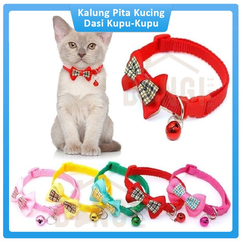Jual KALUNG BATMAN - Kalung Lonceng Pita Kucing Anjing Cat Collar ...