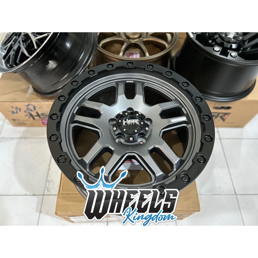 Jual VELG R17 MODEL JEEP SEMI OFFROAD HSR BORUTO VELG R17 PCD 6X139 SPESIFIKASI VELG PAJERO ...