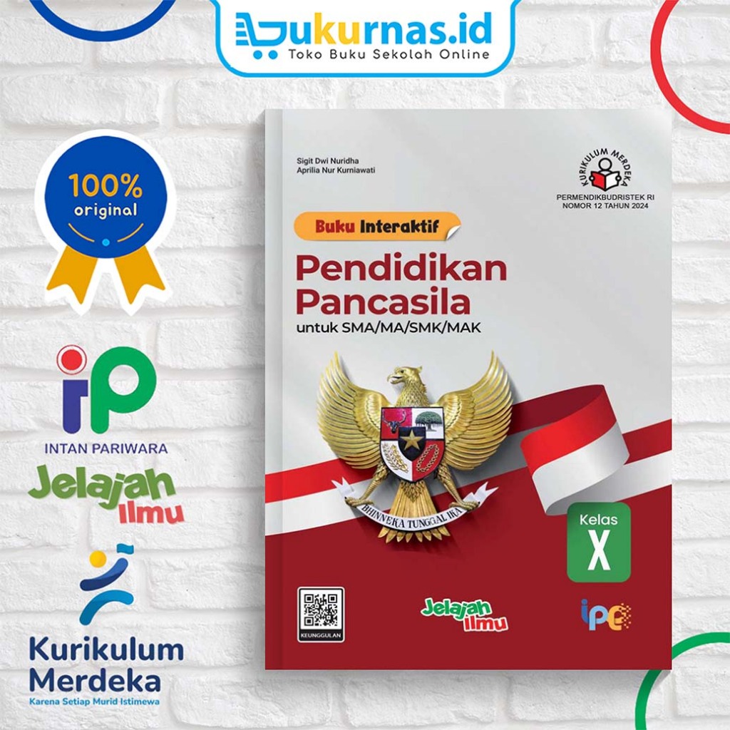 Jual Buku Siswa Pendamping(Buku Interaktif) Pendidikan Pancasila SMA/MA kelas 10 Kurikulum ...