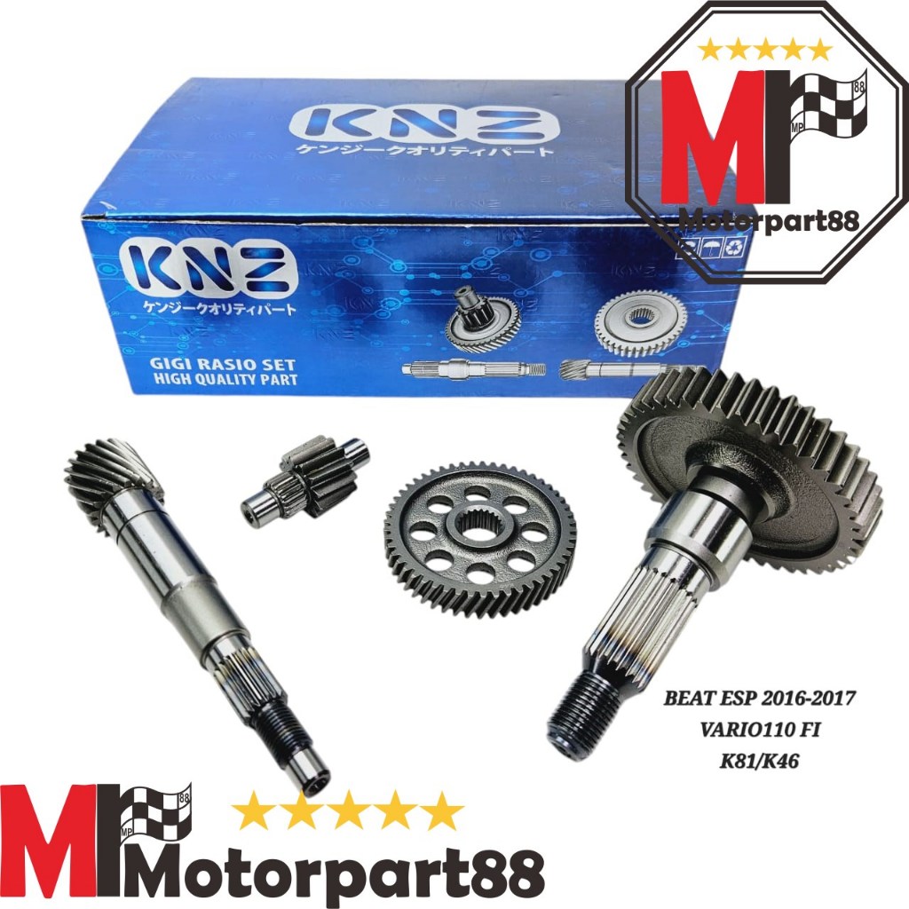 Jual GIGI GEAR RASIO RODA SET set KOMPLIT BEAT ESP 2016-2017 VARIO 110 ...