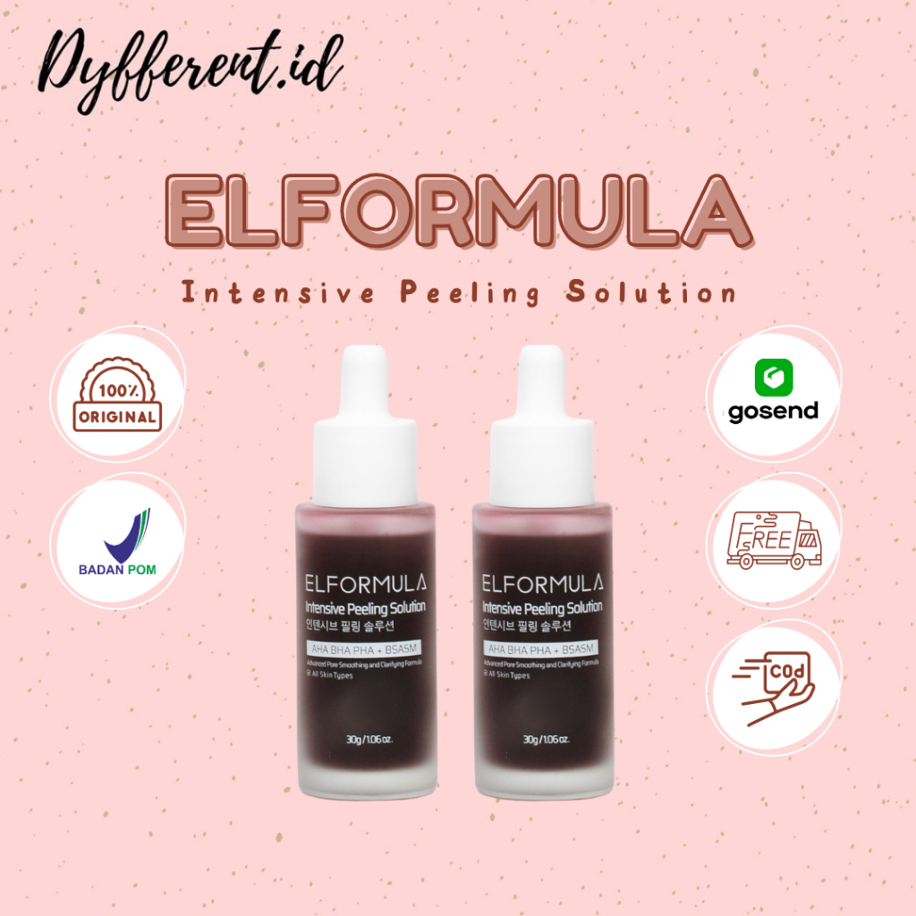 Jual ELFORMULA Intensive Peeling Solution - Serum Exfoliasi Wajah Mencerahkan Dark Spot dan ...