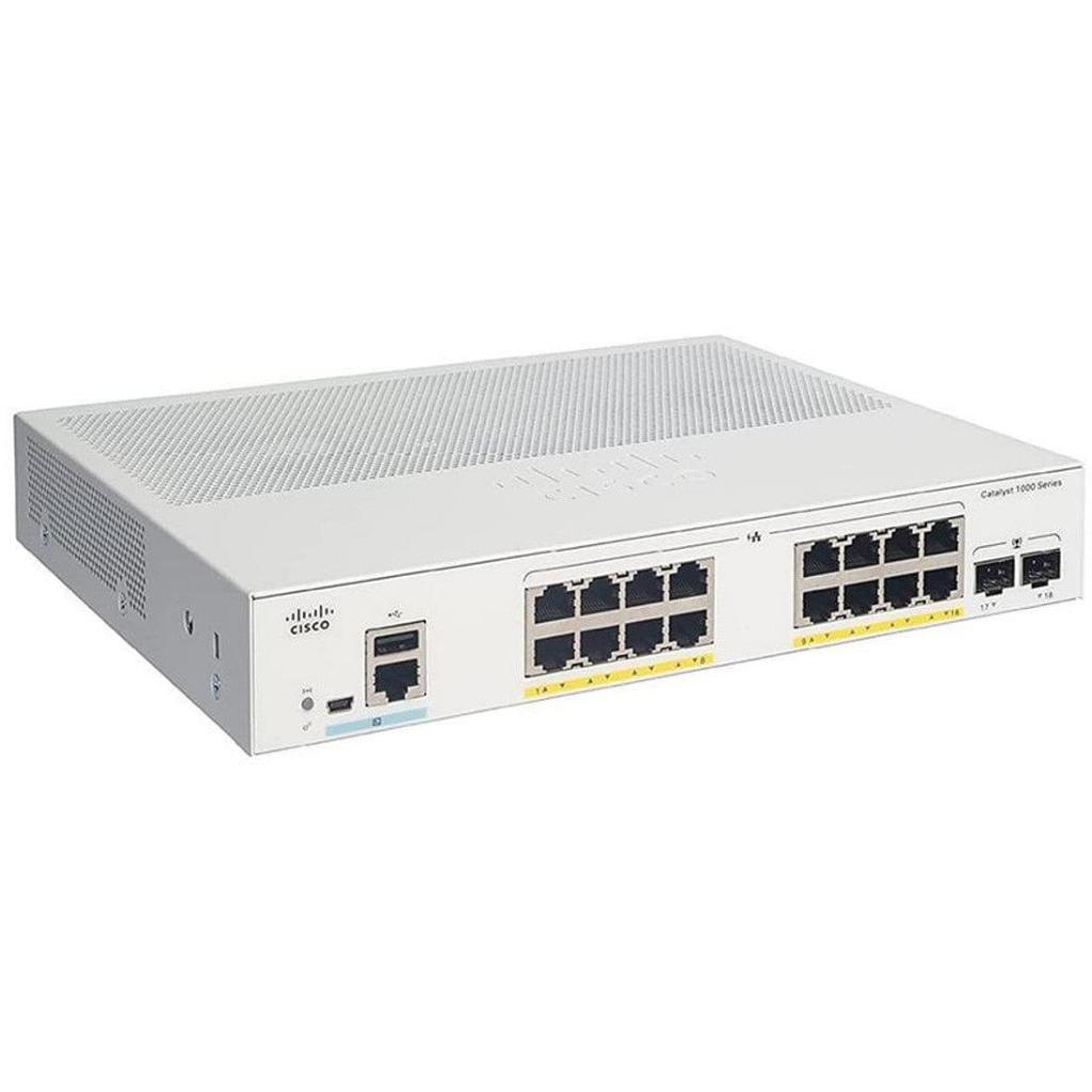 Jual Cisco Catalyst 1000 Series Switch C1000-16T-2G-L ( + SmartNet ...