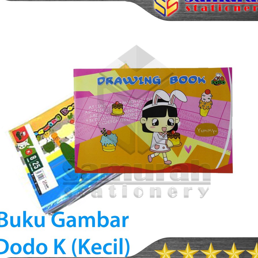 Jual BUNDLE SPESIAL Buku Gambar Dodo Ukuran Kecil Drawing Book 8 K Buku ...