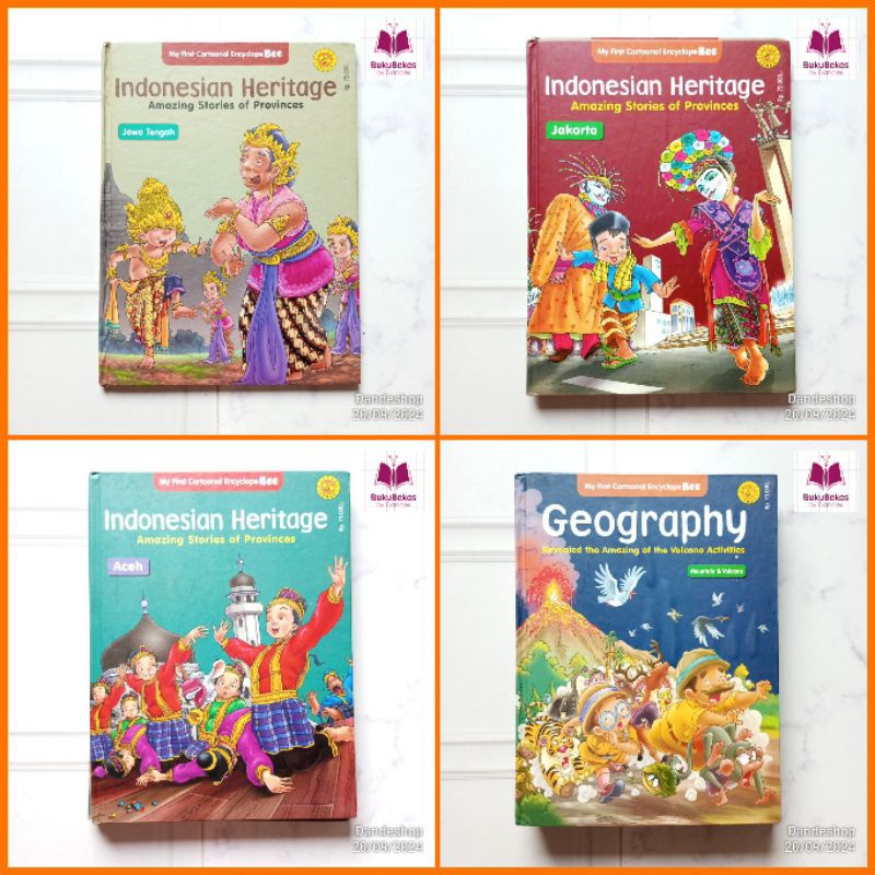 Jual Indonesian Heritage - Ensiklopedia EncyclopeBee (Pilih Judul) My ...