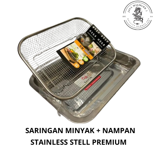 Jual saringan Nampan Stainless / Tirisan Minyak / Food Drying Tray ...