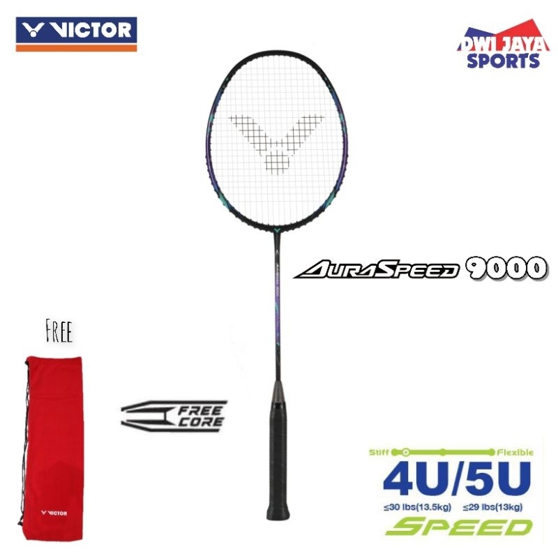 Jual Raket Badminton Victor Auraspeed 9000 J | Raket Victor Auraspeed ...