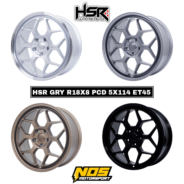 Jual VELG MOBIL RING 18 LEBAR 8 PCD 5X114 ET45 HSR GRY R18 INNOVA ...