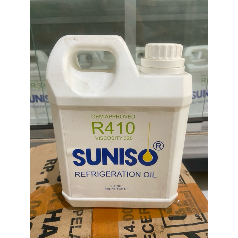 Jual OLI KOMPRESOR AC R410 | REFRIGERATION OIL SUNISO ukuran 1liter ...