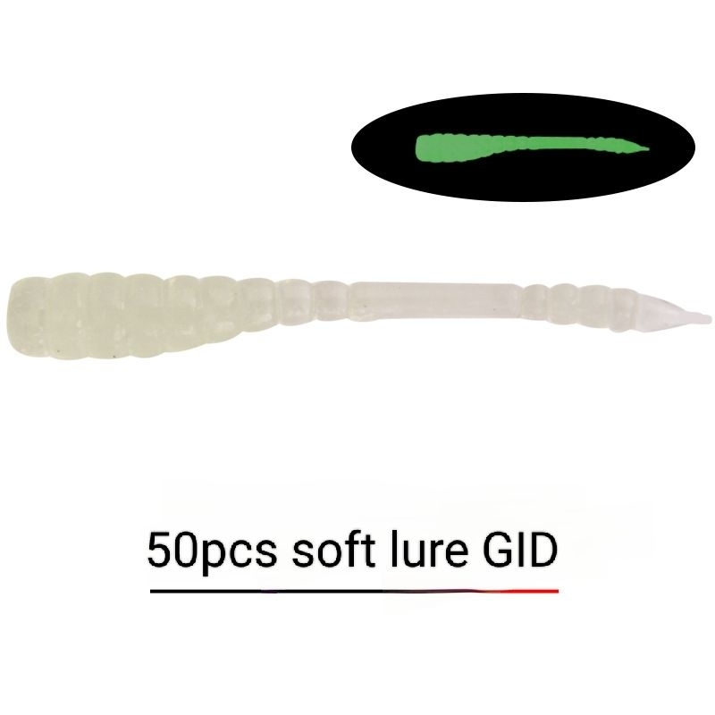 Jual soft lure 4.5cm GID 50pcs umpan casting predator | Shopee Indonesia
