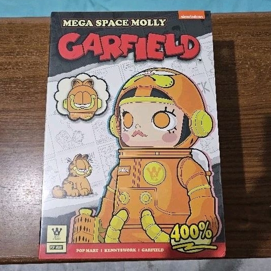 Jual Mega Space Molly Garfield 400% Original Figure Popmart | Shopee ...