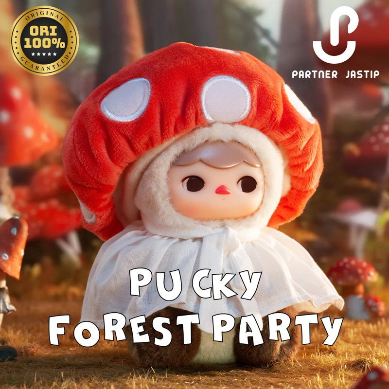 Jual READY STOCK Pucky Forest Party Vinyl Plush Doll ORIGINAL | Shopee ...