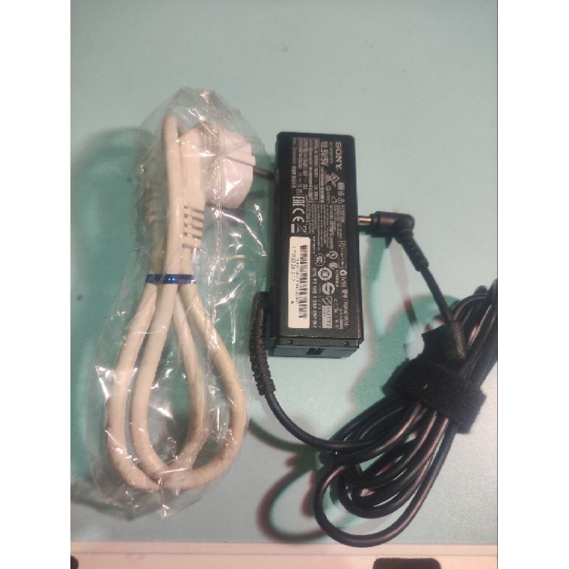 Jual Adaptor Adapter Sony Vaio VGP-AC10V10 10.5V 3,8Amp/5V 1Amp USB ...