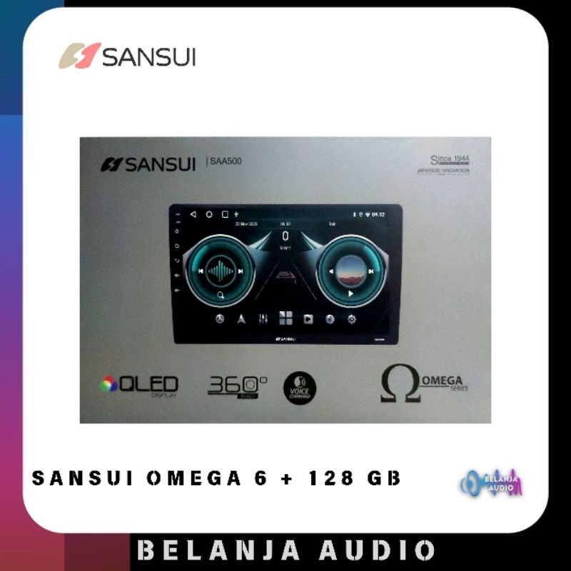 Jual Head Unit Android Sansui SAA500 Omega 6 + 128 GB 9 10 Inch ...