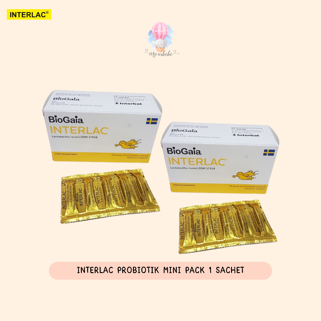 Jual INTERLAC PROBIOTIK MINI PACK 1 SACHET | Shopee Indonesia