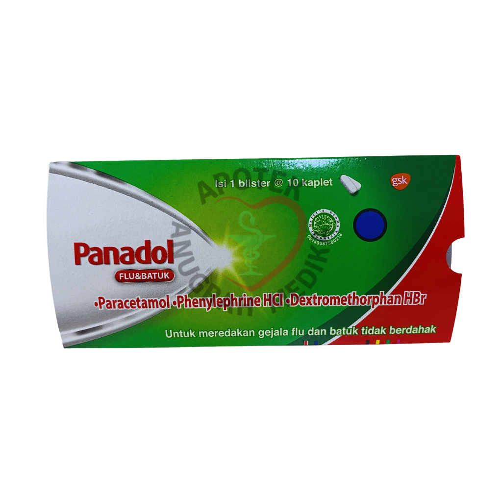 Jual Panadol Flu dan Batuk 10 Tablet Obat Batuk dan Flu | Shopee Indonesia