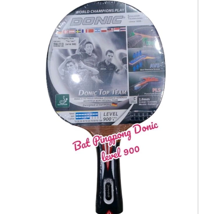 Jual Bat Pingpong / Bat Tennis Meja Donic Top Team 900 Original | Shopee Indonesia