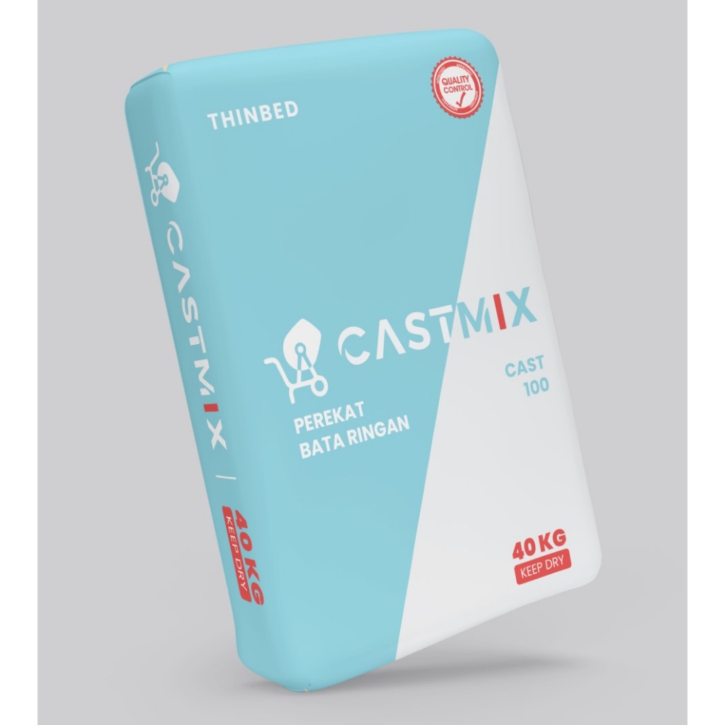 Jual Semen Instan Plester Dinding Perekat Bata Ringan - Cast Mix Lem ...