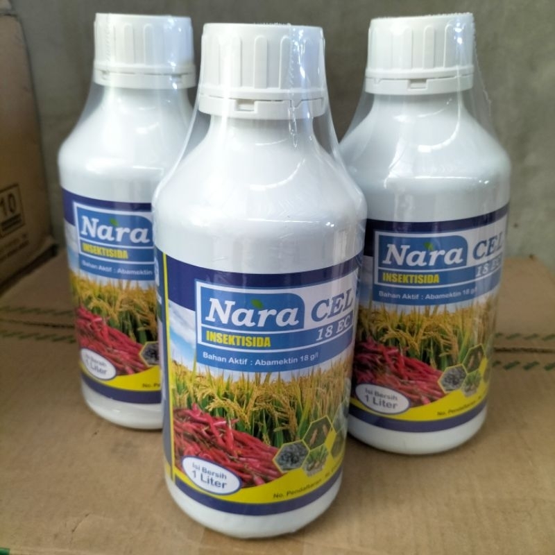 Jual Insektisida Naracel 18 Ec 1 Liter Abamectin Pengendali Hama Trips ...
