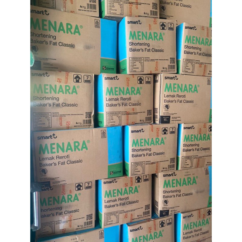 Jual MENTEGA MENARA PUTIH @ 15 Kg | MENARA SHORTENING BAKER‘S FAT ...