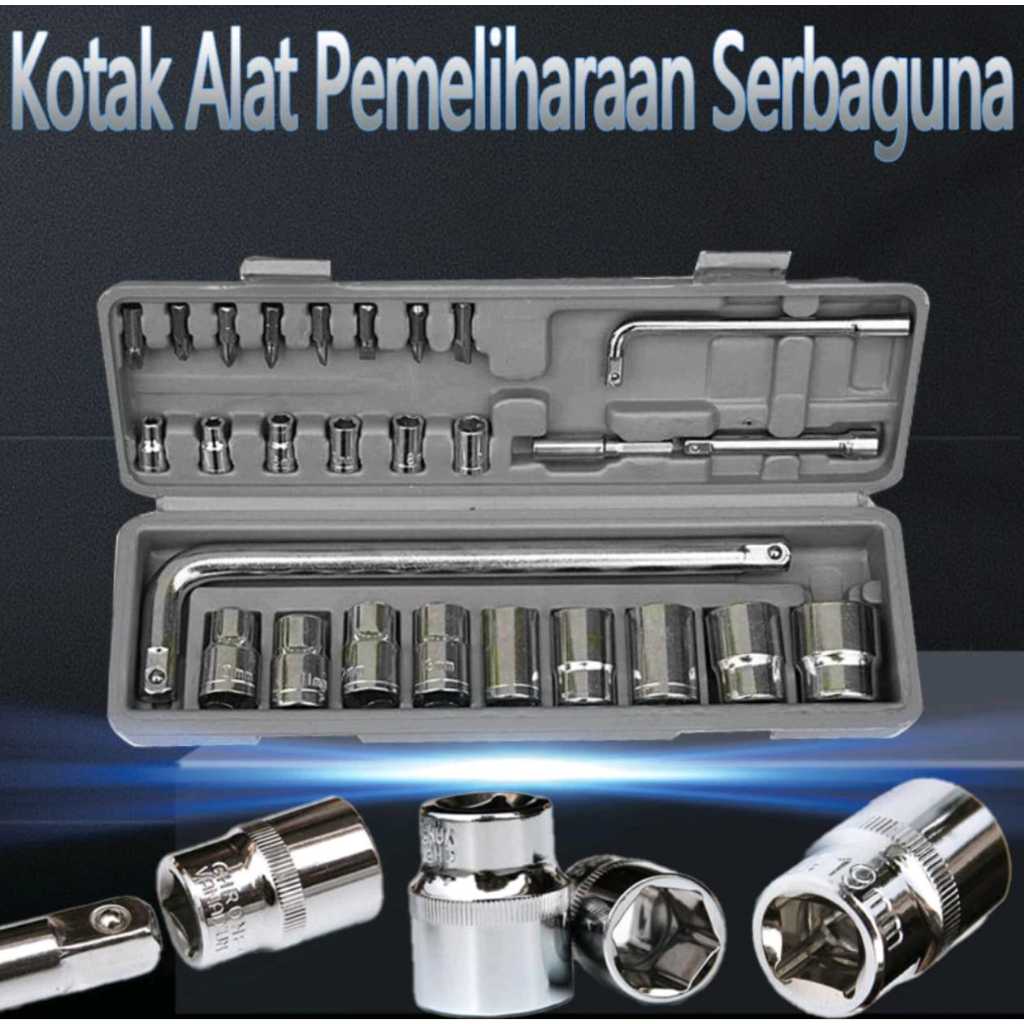 Jual Kunci Shock / Shock set 27 in 1 /Kunci Shock Set 27 in 1 Original ...