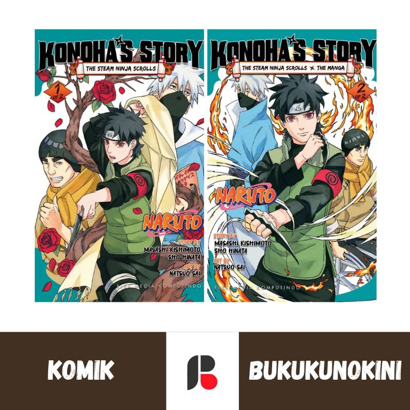 Jual (Original, Segel) Komik Naruto Konoha's Story: The Steam Ninja ...