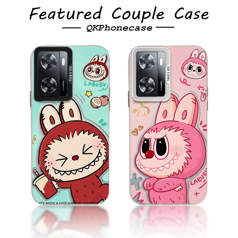 Jual 【Murah Dan Bagus】Untuk OPPO Casing Labubu Lucu Case Couple OPPO ...