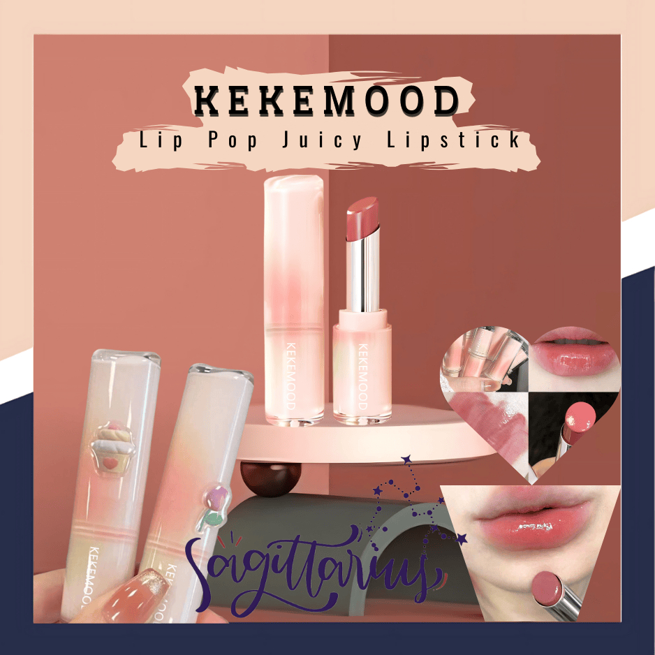 Jual KEKEMOOD Lipstick Mirror Watery Glow Lip Balm Water Light Solid ...