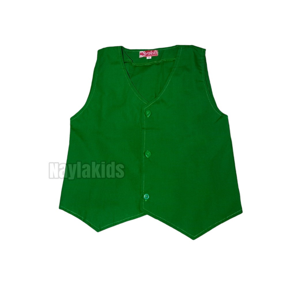 Jual rompi hijau sekolah seragam sekolah mi baju rompi warna hijau mi ...