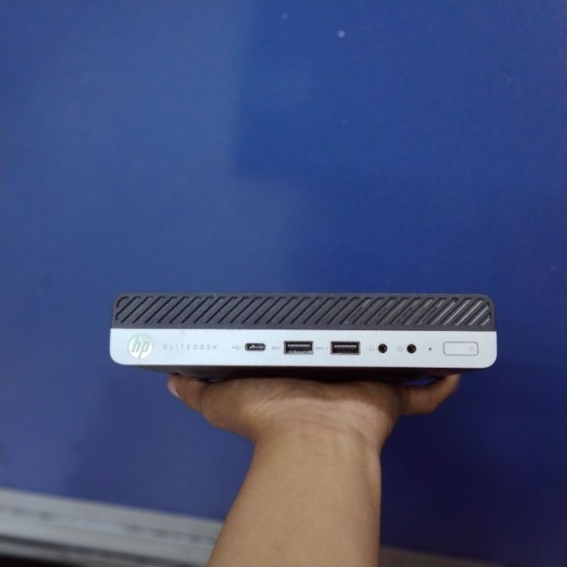 Jual Mini pc HP core i5 8500T Ram 8GB Hdd 500GB / Hp Elitedesk 800 G4 ...