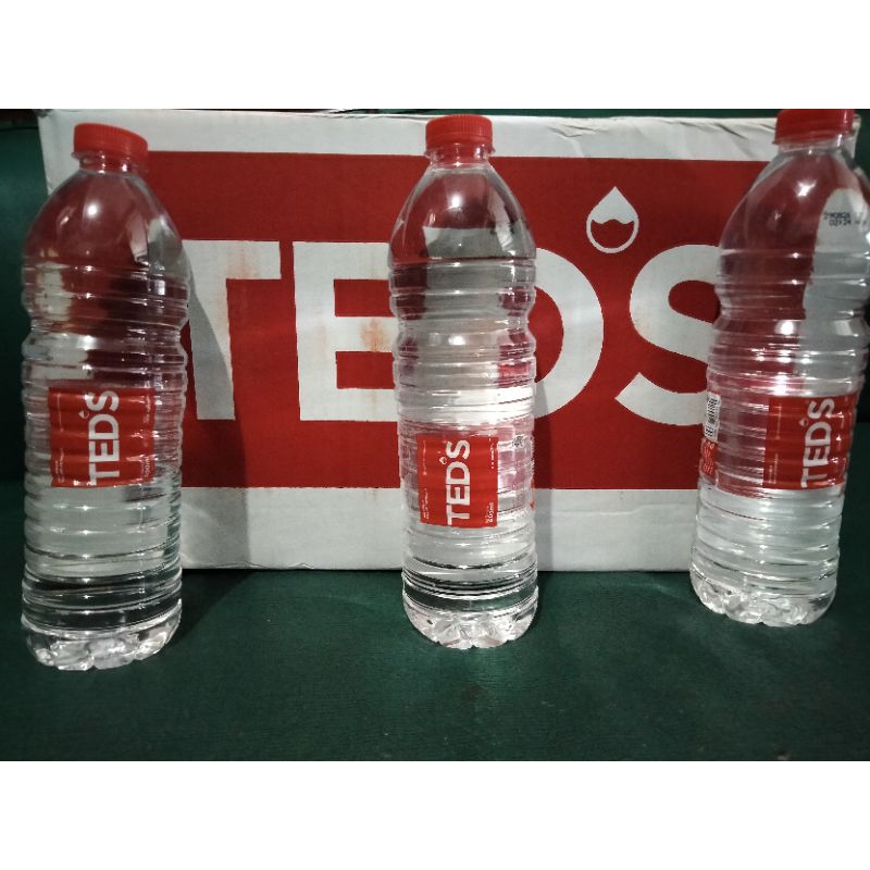 Jual Teds air mineral 600ml 1 dus isi 24 botol | Shopee Indonesia