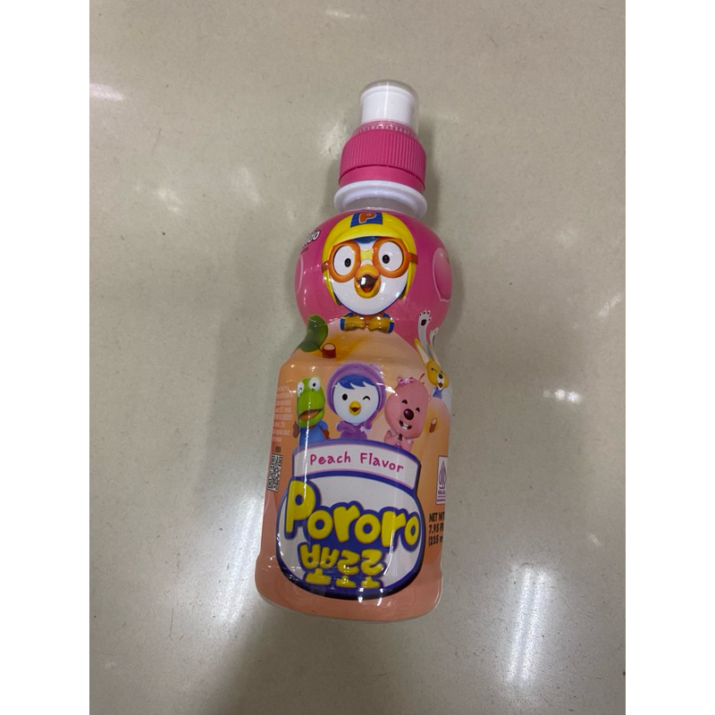 Jual Pororo Drink Peach Flavor 235ML | Shopee Indonesia