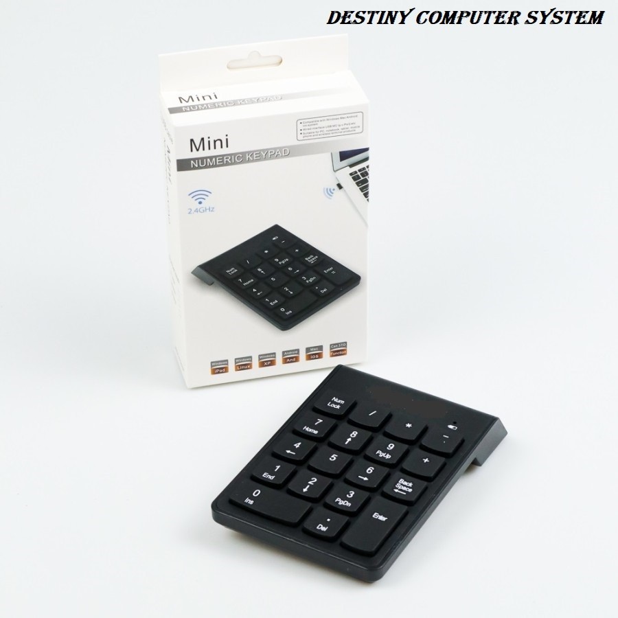 Jual Numeric Pad Wireless Keyboard Numeric Wireless Keyboard Angka