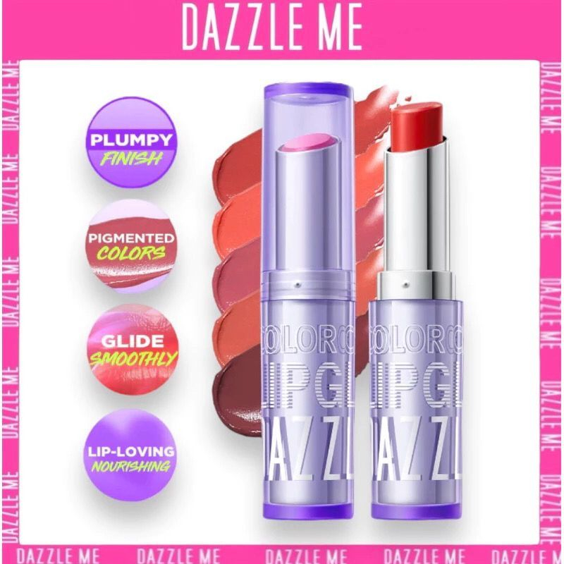 Jual DAZZLE ME Color Chrome Lipglaze | Shopee Indonesia