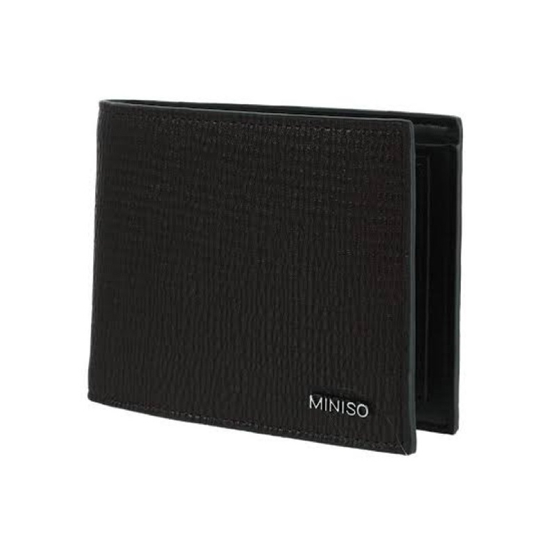 Jual Miniso Minimalist Textured Short Wallet/Miniso Dompet Pria ...