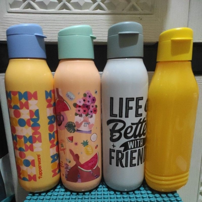 Jual BOTOL FANCY/GROVY 750 ML TUPPERWARE. | Shopee Indonesia