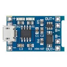 Jual Modul Cas Tp4056 Protection Micro USB 1A | Shopee Indonesia