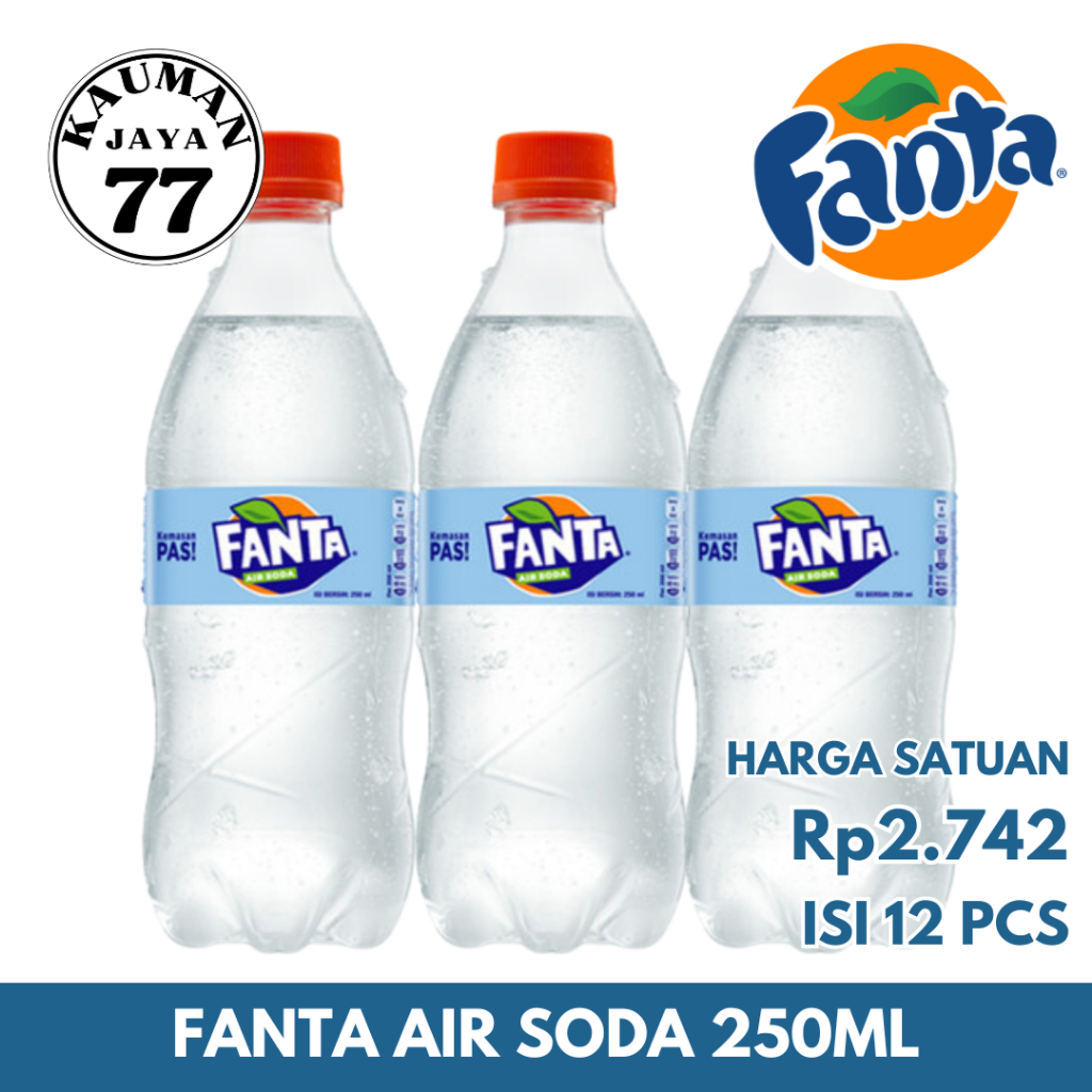 Jual FANTA AIR SODA 250ML ISI 12 PCS TERMURAH | Shopee Indonesia