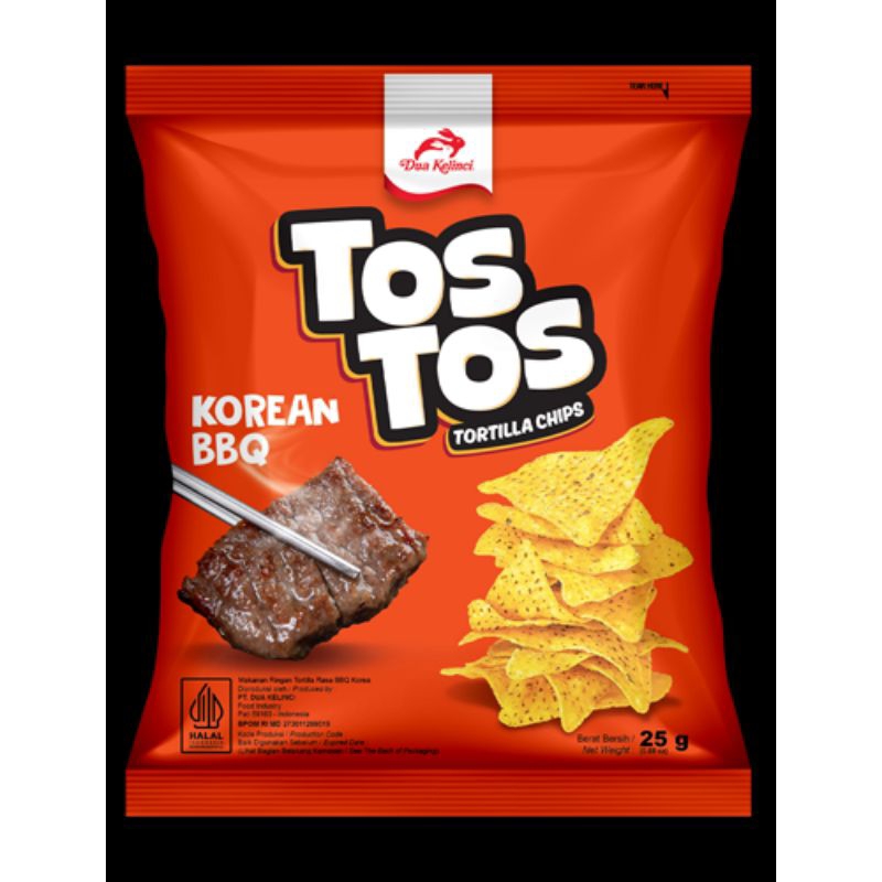 Jual TosTos Korean BBQ - Korean BBQ Flavour 25gr | Shopee Indonesia