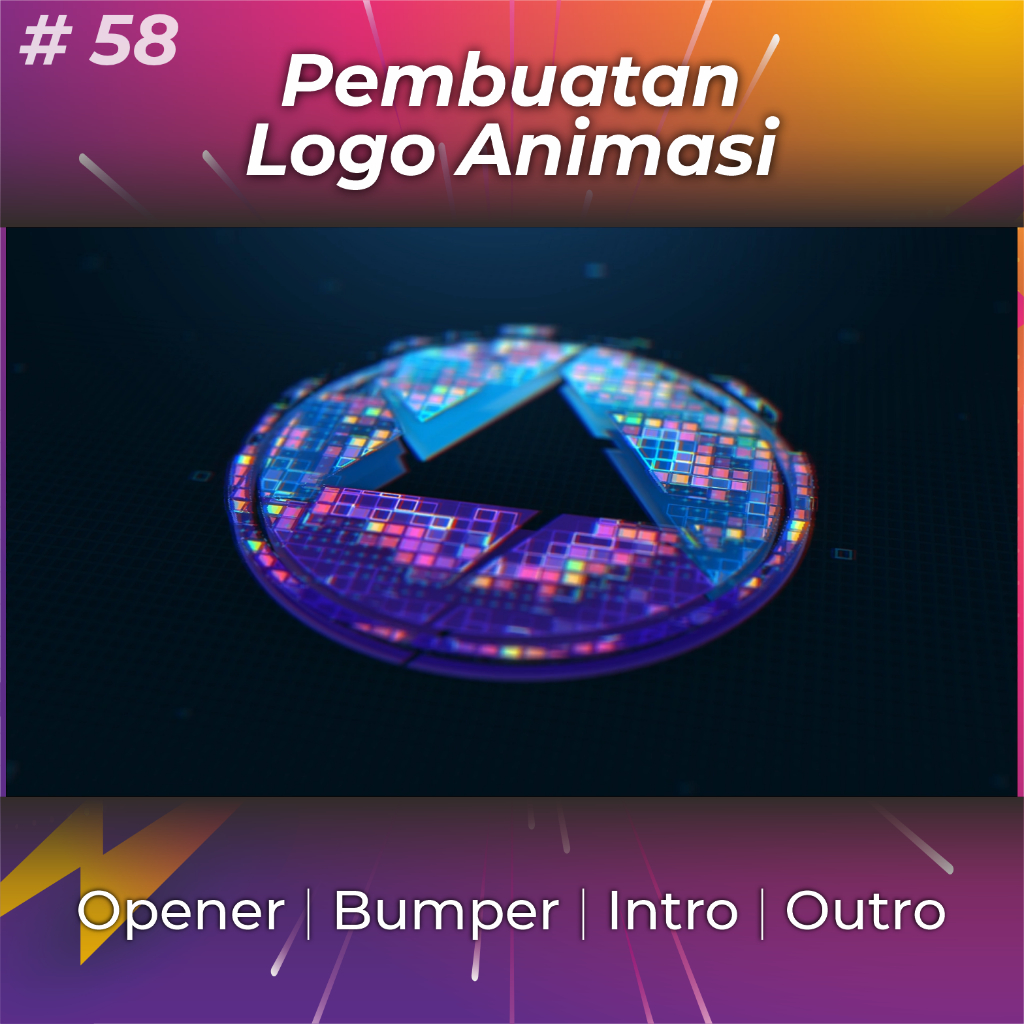 Jual Jasa Video Animasi Opening Intro Outro Logo untuk kebutuhan Youtube Instagram Tiktok ...