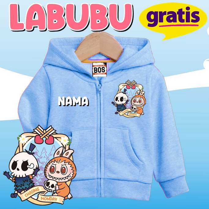 Jual jaket labubu anak perempuan terbaru tanggung | Shopee Indonesia