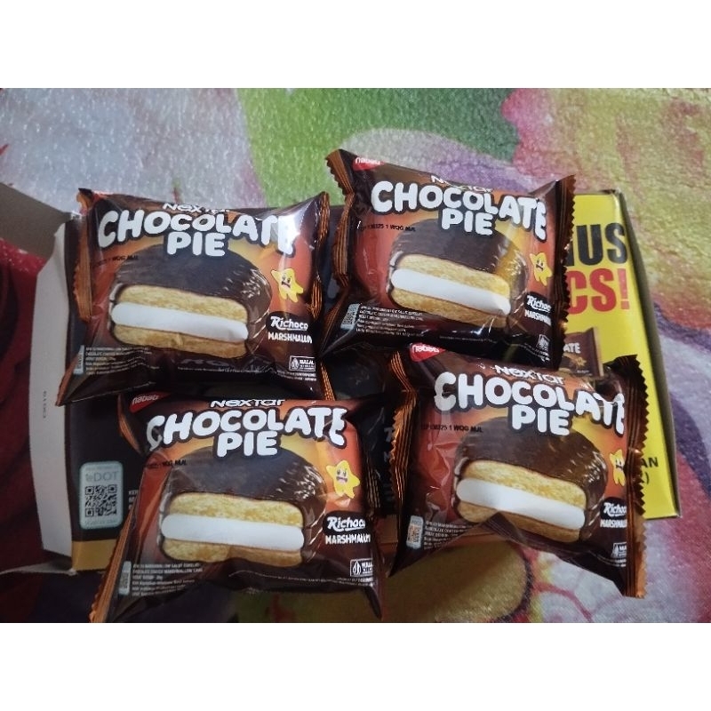 Jual CHOCO PIE COKLAT/ choco pie / nabati / snack nabati | Shopee Indonesia